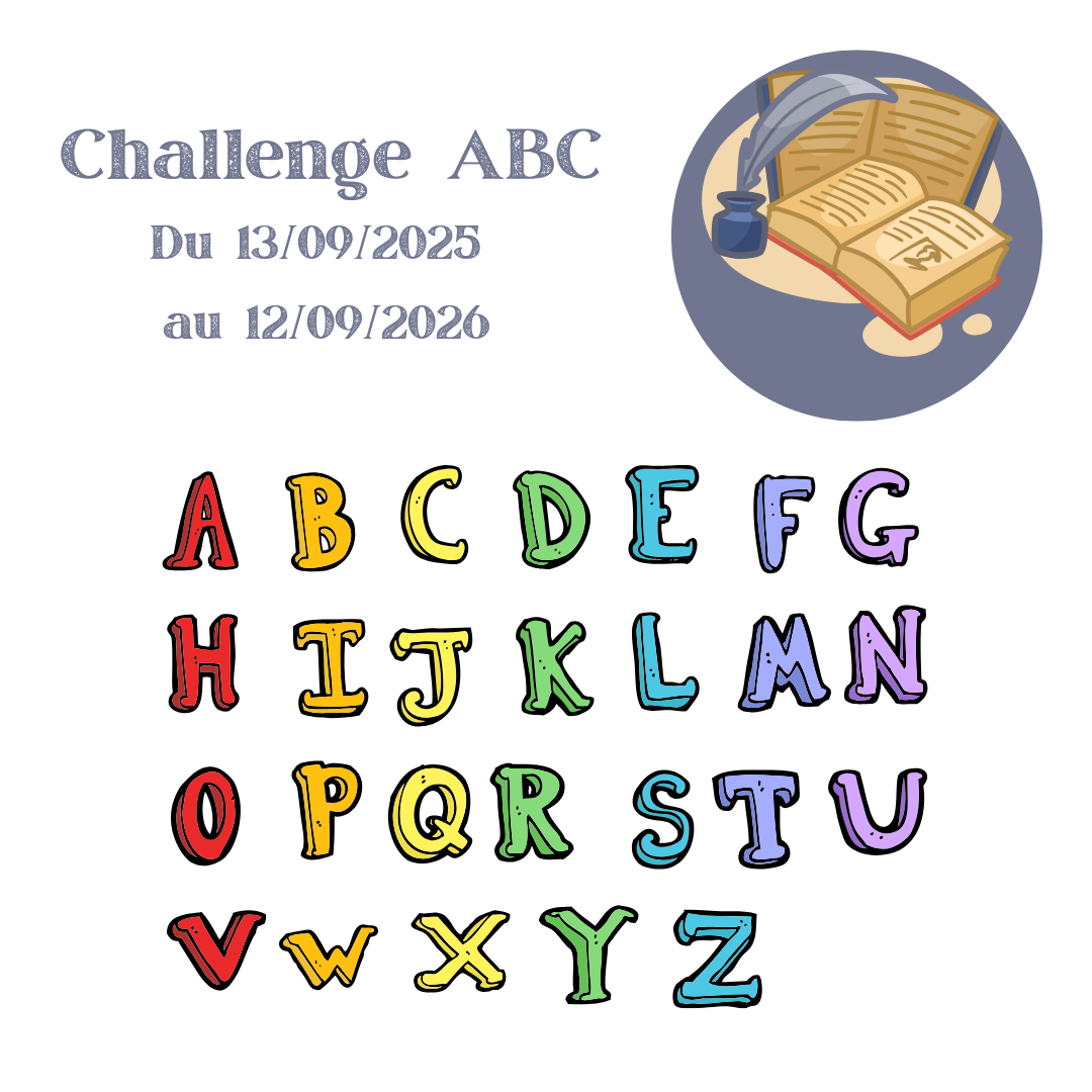 ABC Challenge du 13 septembre 2025 au 12 septembre 2026 – Ju lit Les Mots